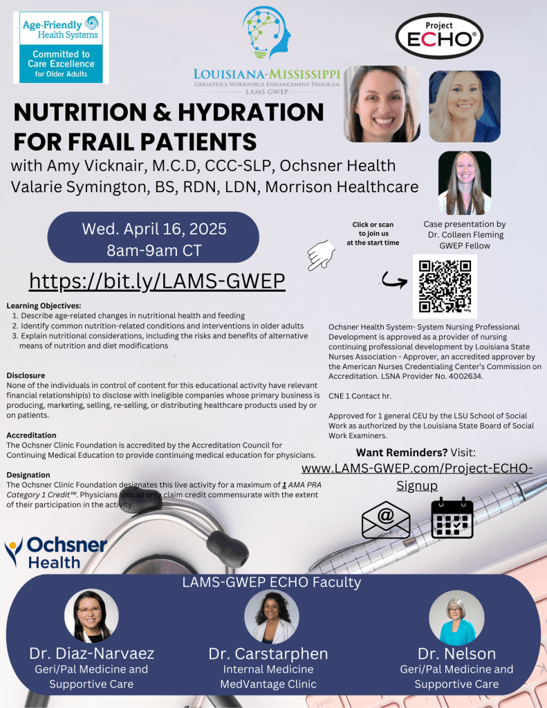 Project ECHO Library – Louisiana-Mississippi Geriatric Workforce ...